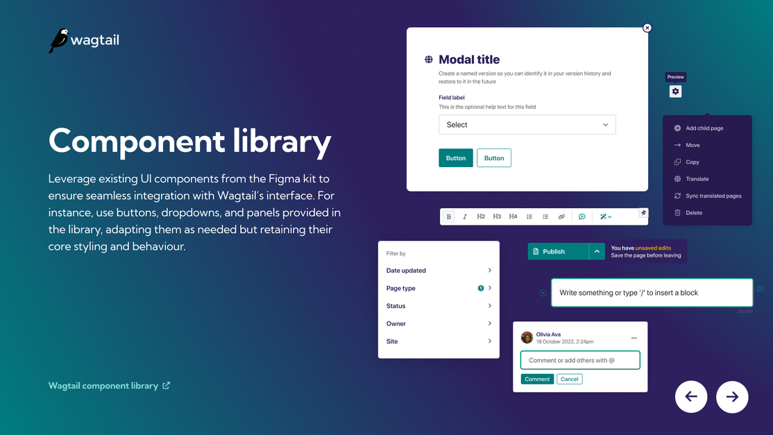 Resuming Wagtail's UI team | Wagtail CMS